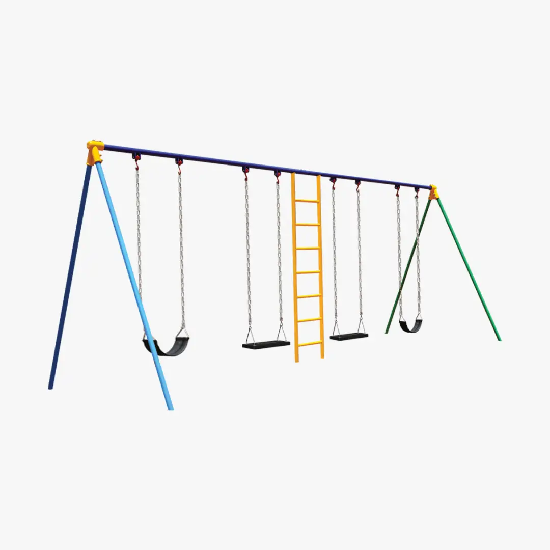 4 Seated Swing - Best Multiple Swing Park Play Equipment in India