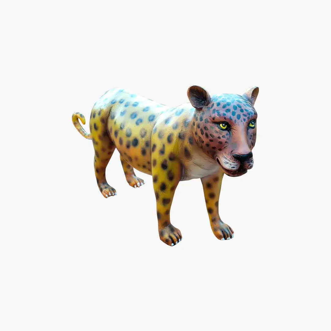 Leopard Statue - Excel Let's play